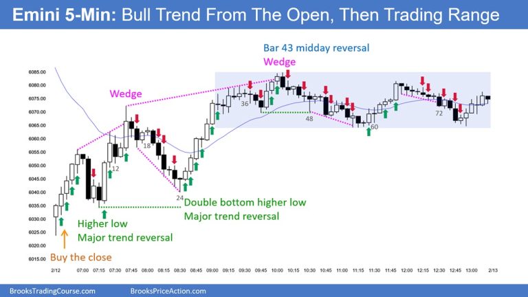 Emini Breakout Mode on Daily Chart | Brooks Trading Course